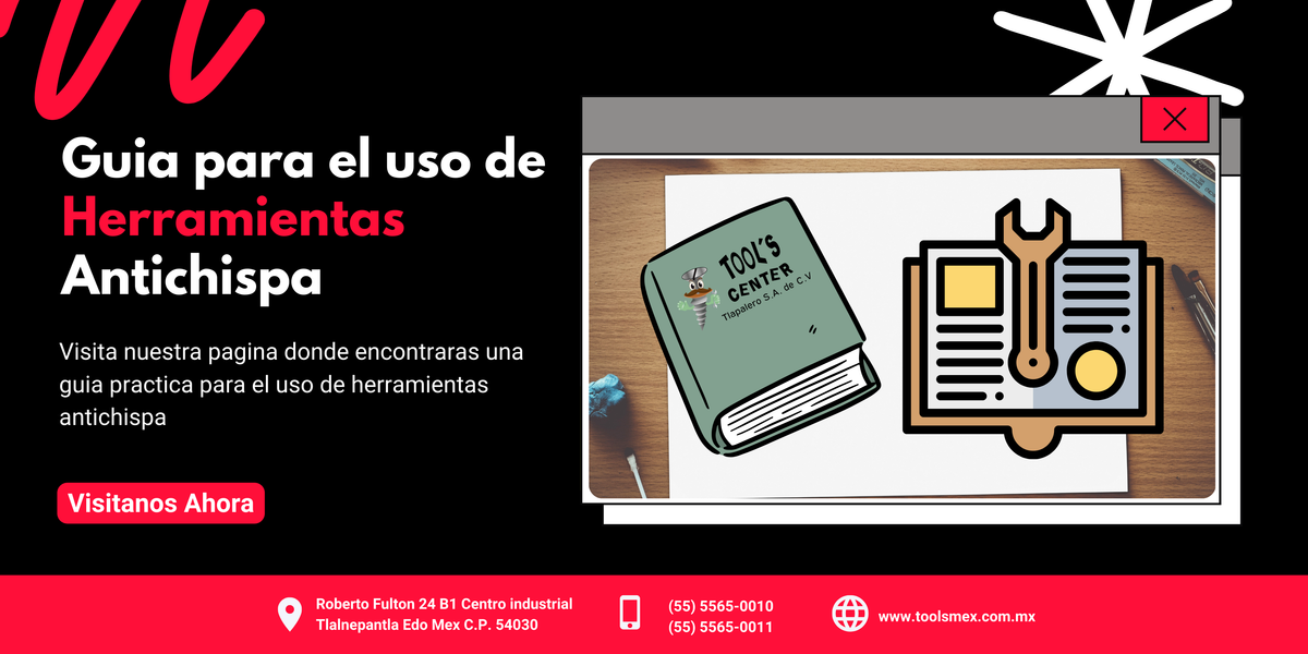 GUIA PARA EL USO DE HERRAMIENTAS ANTICHISPA – TOOL'S CENTER TLAPALERO ...